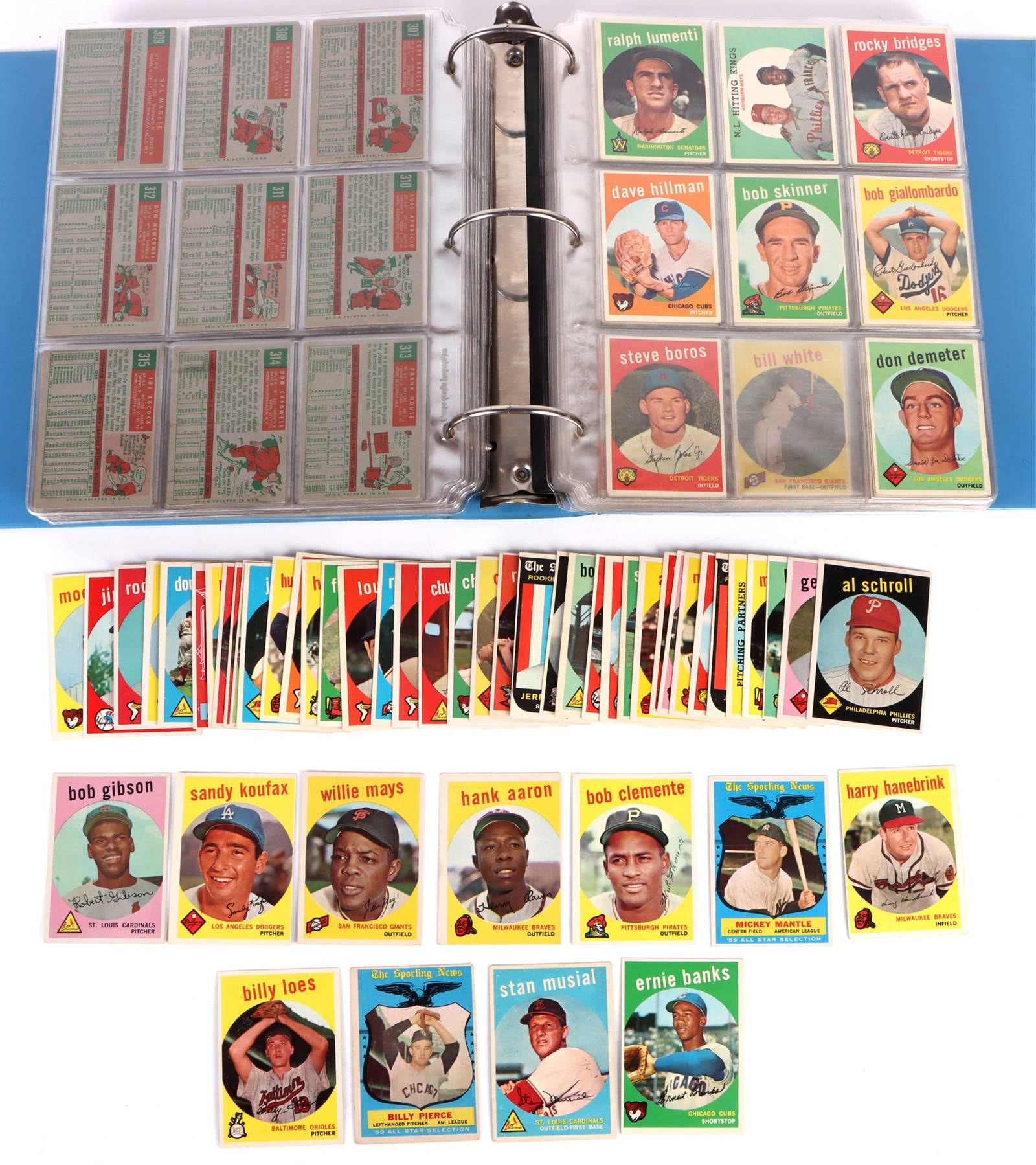1959 Topps Complete Baseball Card Set 572 Cards Auction