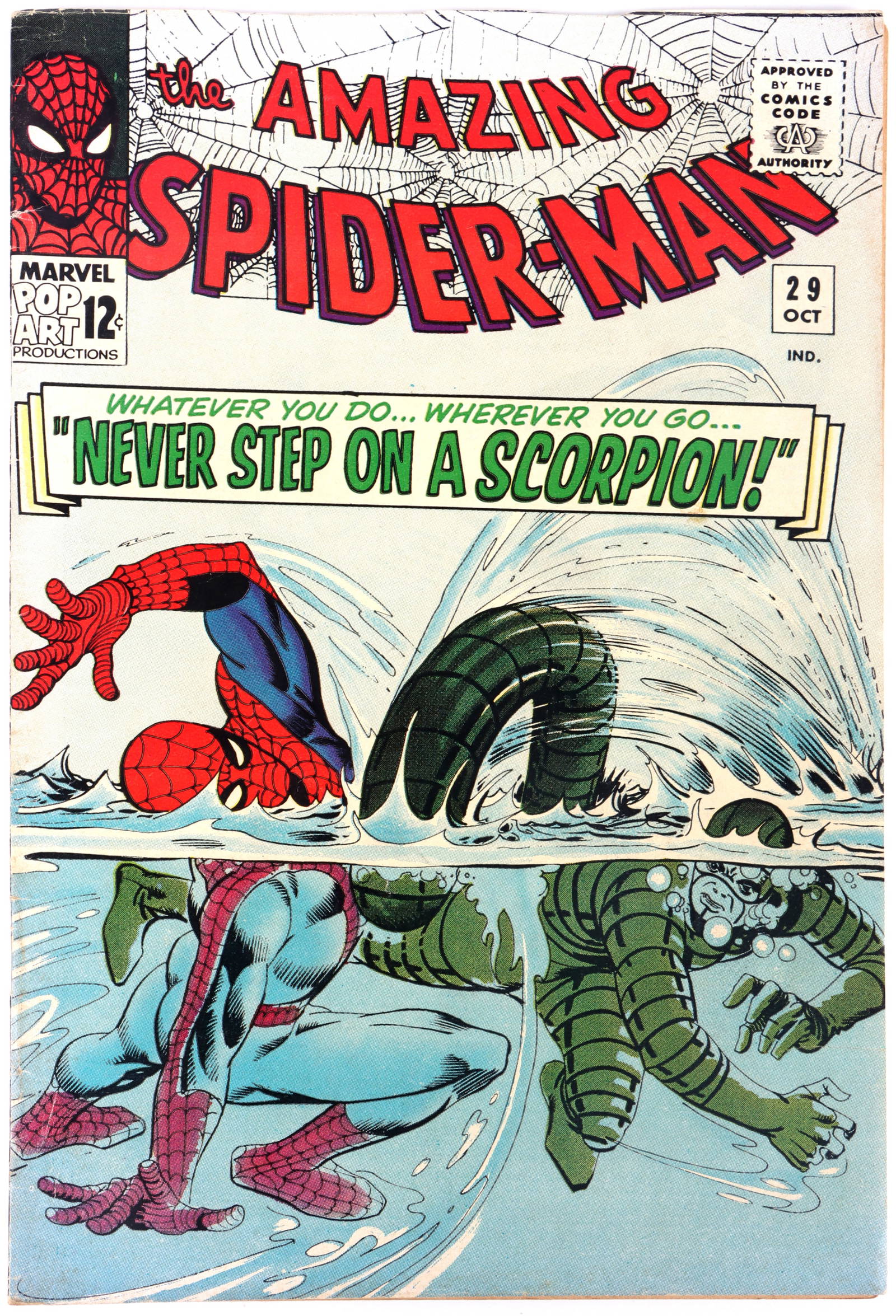 Amazing Spider-man #29 (2nd Scorpion) Comic Auction