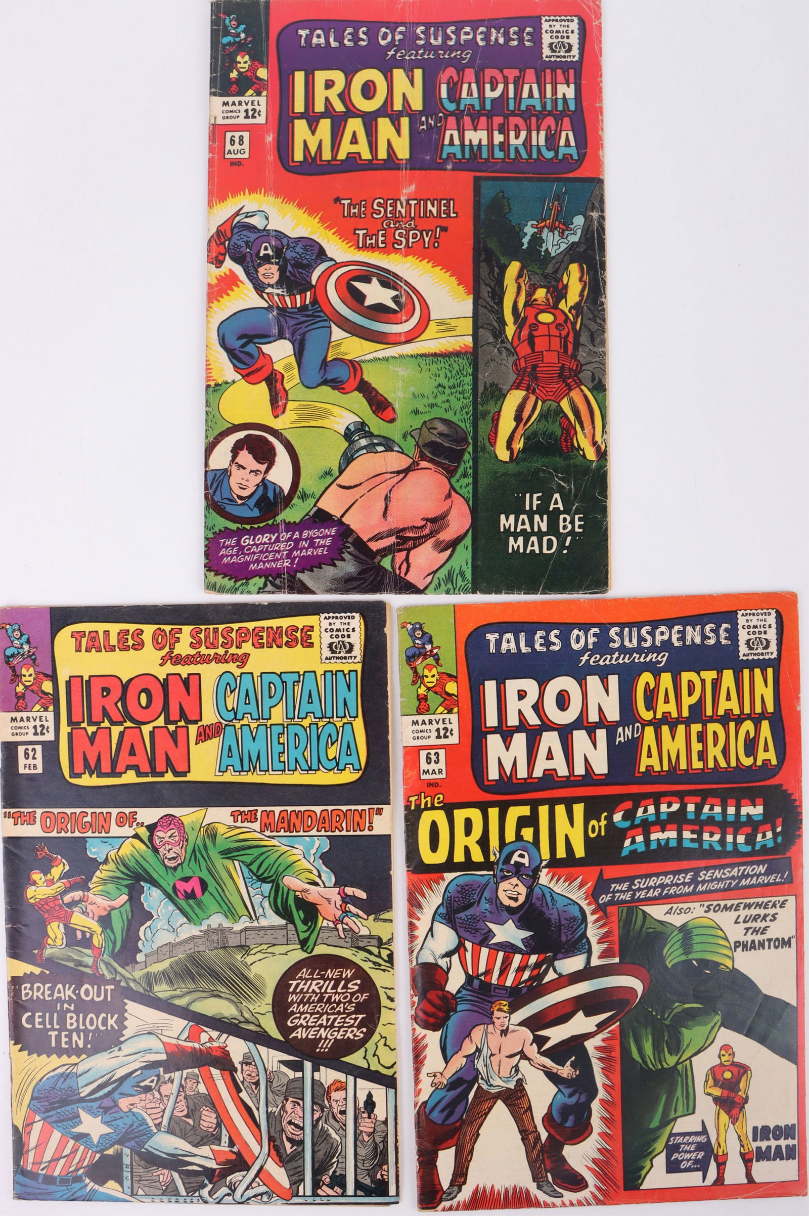 Tales Of Suspense #62, #63, & #68 Comic Books - Jan 27, 2024 | Florida ...