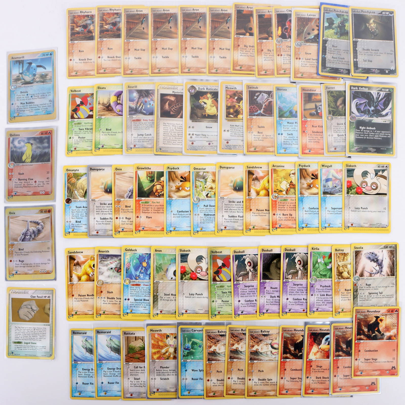 Pokemon Collectible Multi-set Cards + Holos Auction