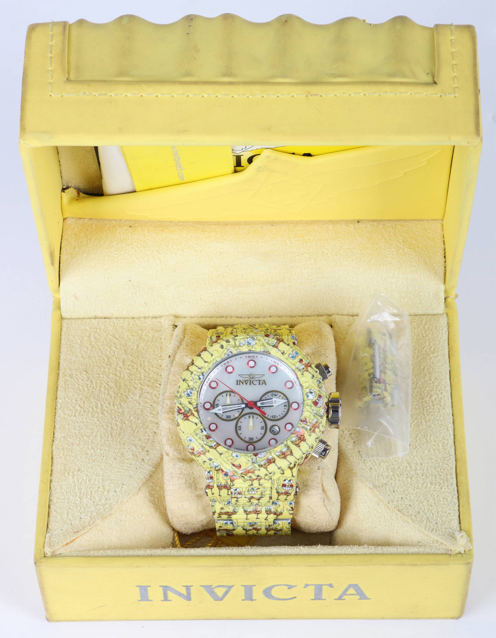 Invicta Men's Grand Pro Diver Spongebob Watch Auction
