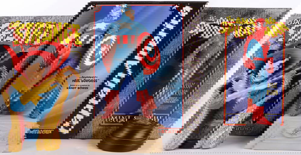 Spider Man, Dr Strange, Cap America Bowen Designs