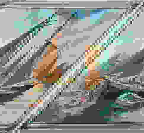 Anthony Thieme Original Sailboat Painting After Auction