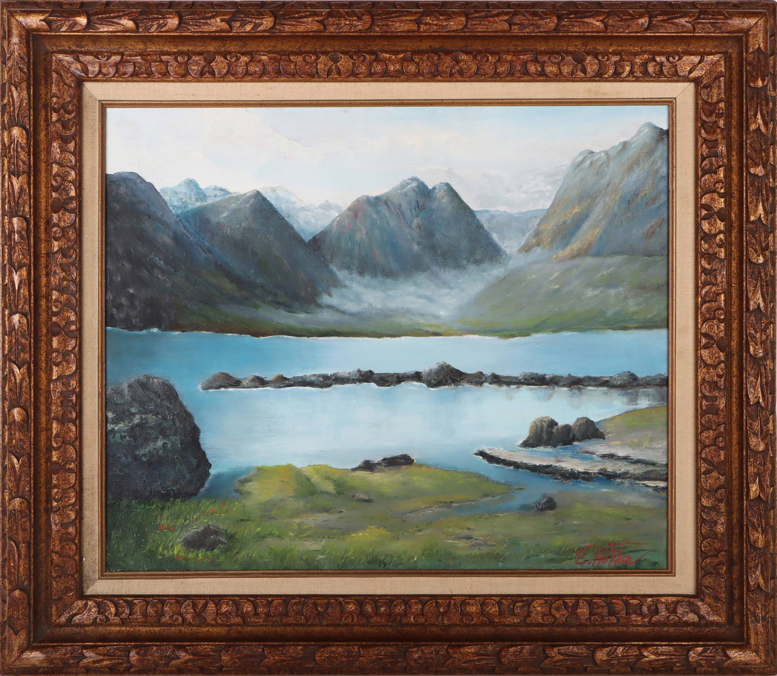 Edward Hopper Original Landscape Painting After Auction