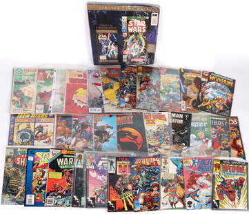 Dc Marvel Treasury Size Comic Book Lot Of 10 Auction