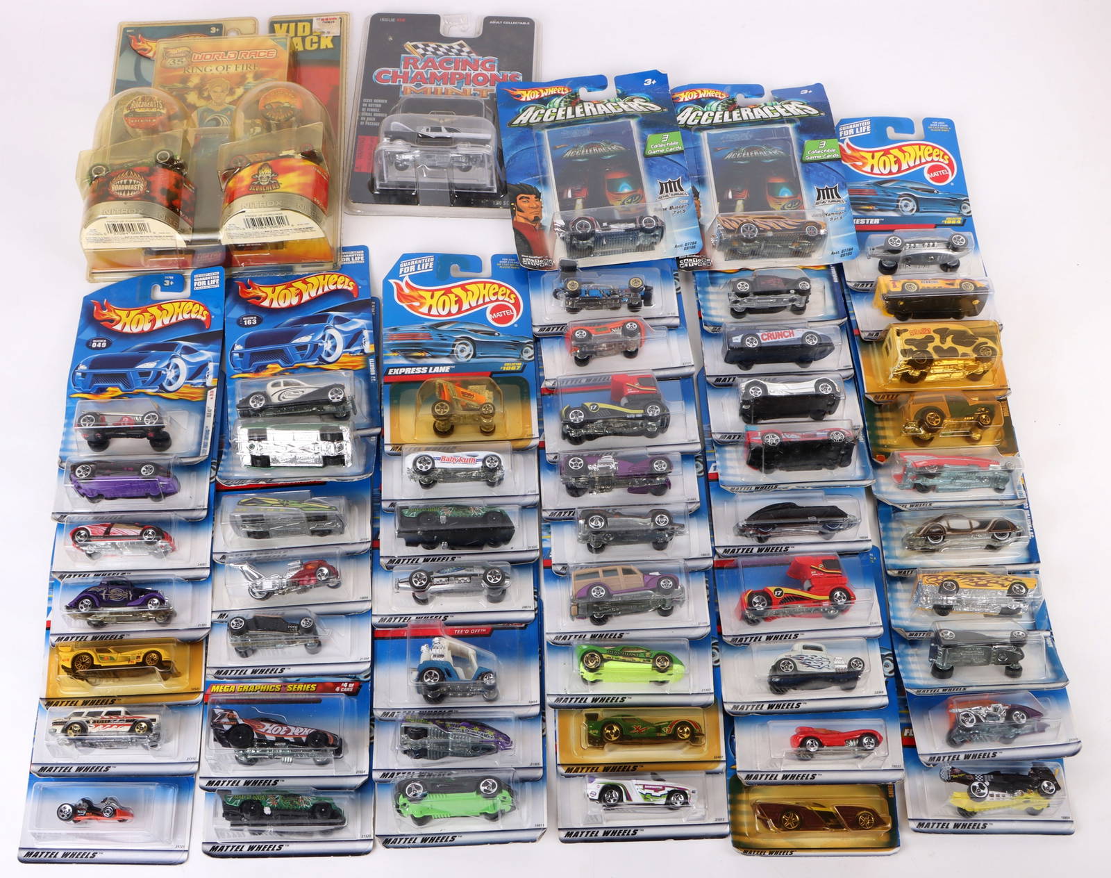 Assorted Unopened Hot Wheel Cars Of History - (53) Auction