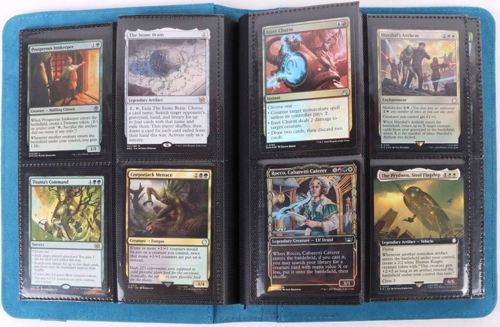 Magic The Gathering Binder Foils And Rares Auction