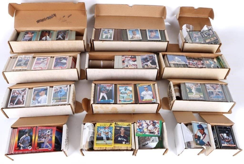 1990's Multi-brand Collectible Baseball Card Sets Auction