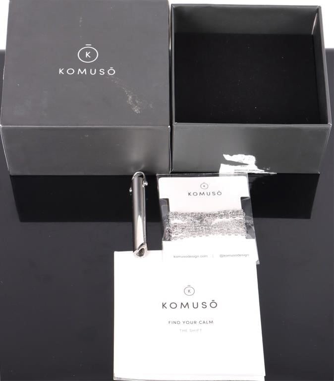 Komuso Shift - Stainless Steel Relieving Necklace Auction