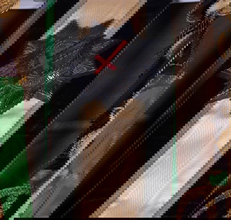 Masonic Knight's Templar 19th C. Ceremonial Robe Auction