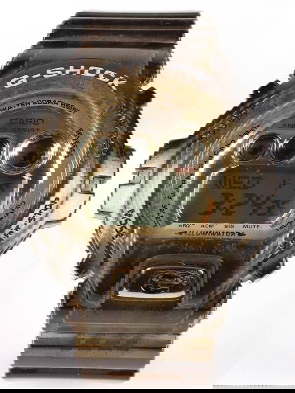 Casio G-shock 3420 Stainless Steel Digital Watch Auction