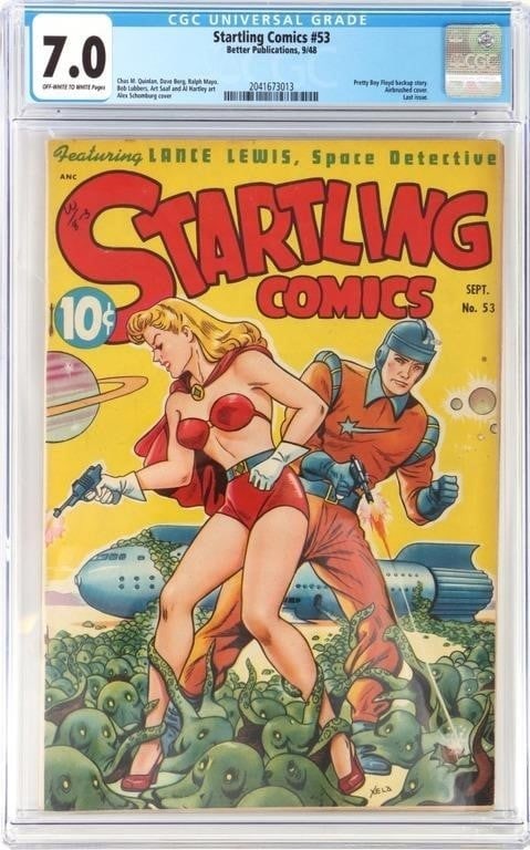 Startling Comics #53 Cgc 7.0 Last Issue Of Series - Jul 05, 2025 | Florida Estate Sales Inc. In Fl