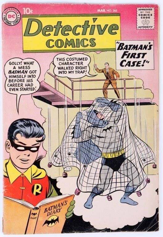 Detective Comics #265 (1959) -batman Origin Retold Auction