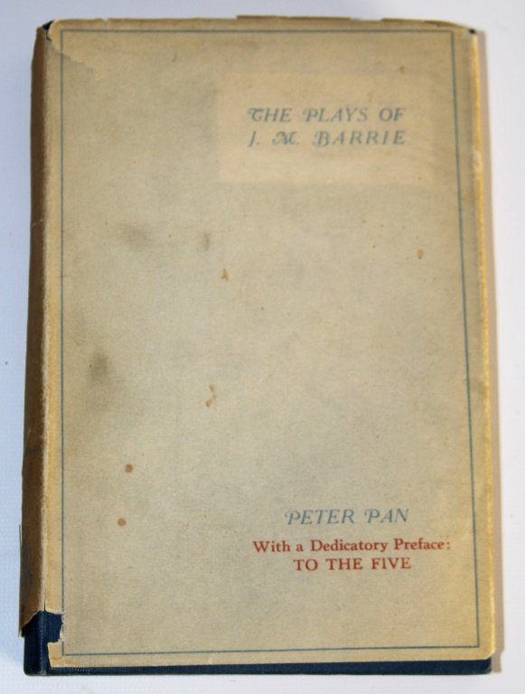 THE PLAYS OF J.M. BARRIE PETER PAN FIRST EDITION - Dec 16, 2014 ...