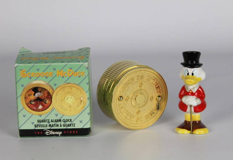 DISNEY SCROOGE MCDUCK QUARTZ ALARM CLOCK W/FIGURE - Dec 16, 2014 ...