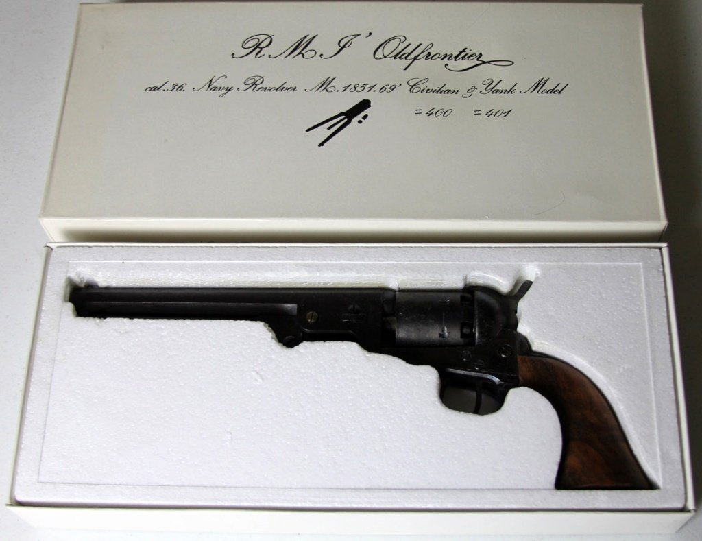 Rmi Old Frontier 36 Cal Navy Revolver Model Gun