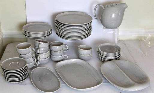 55 Pieces Of Russell Wright Steubenville Dinnerware