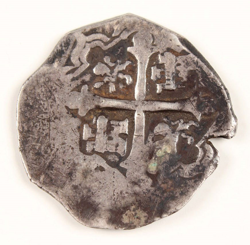 1572-1733 MEXICO CITY MINT SPANISH COB 2 REALES