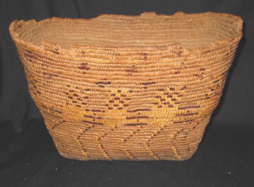 14: CHILCOTIN INDIAN BURDEN BASKET