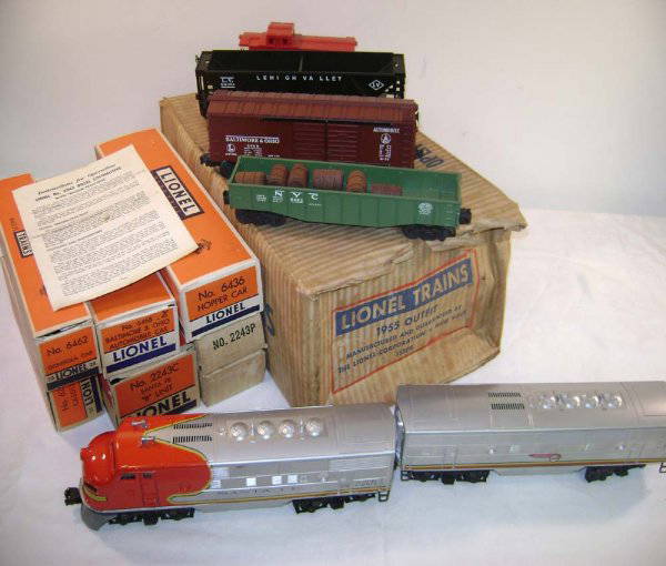 Abt: Lionel #1535w Sf F 3 Outfit W/ 6468x /obs