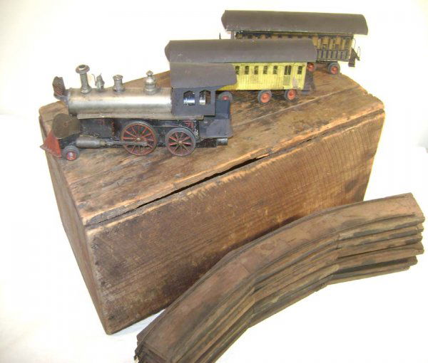 1: ABT: Rare Beggs Live Steam Train in Org. Crate