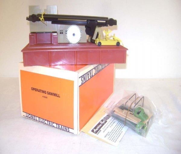 27: ABT: Mint Lionel/AF #2321 Operating Sawmill Accesso