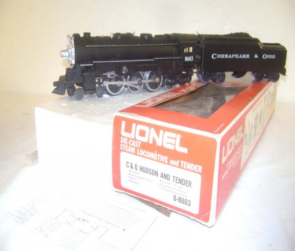 Abt: Great Lionel #8603 C&o Diecast Hudson & Tender/