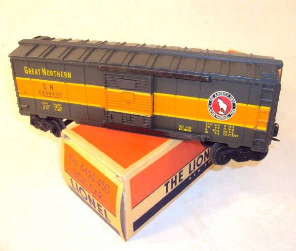 Abt: Nice Lionel #6464 450 Great Northern Box Car/