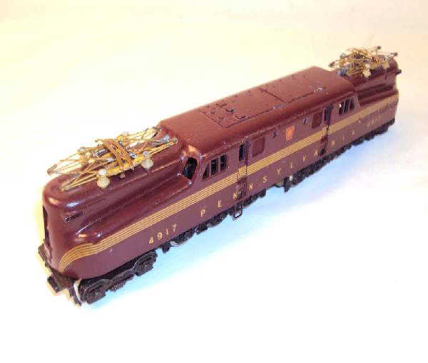 233: ABT: Penn Line Die-Cast HO: PRR Tuscan #4917 GG1 5