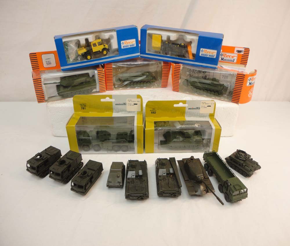 84: ABT: Roco HO Scale: 14 Assorted Military Vehicles a - Jan 29, 2012 ...