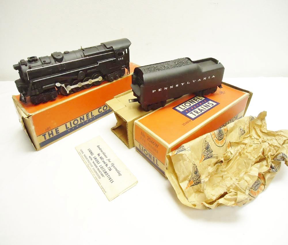 99: ABT: Amazing Lionel #682 Steam Turbine & #2046W-50