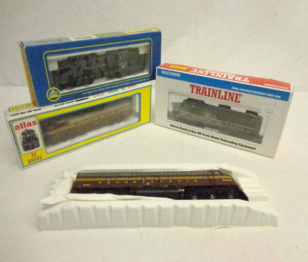 Abt: Ho Scale: 4 Assorted Pennsylvania Powered Engines/