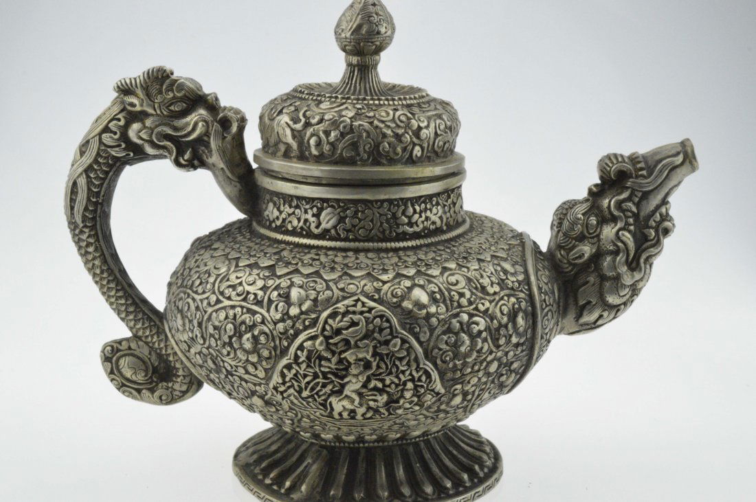 Tibet Tin Tea Pot