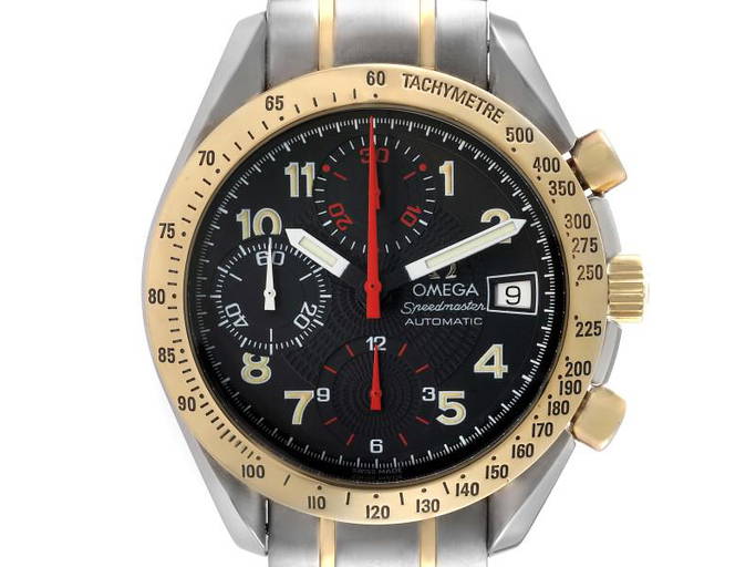 Omega Speedmaster Mark 40 Steel Yellow Gold Automatic Watch - Nov 26 ...
