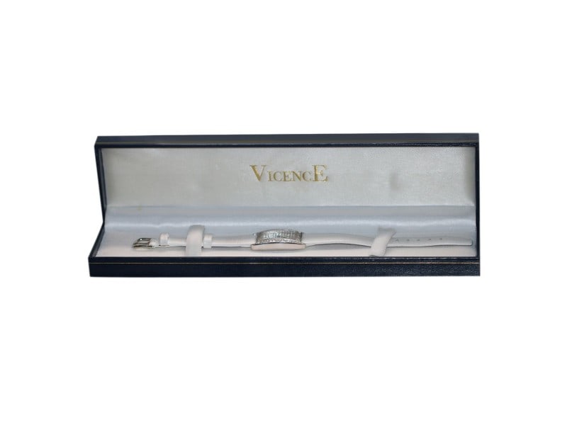 Vicence Milor 14k White Gold Womens Watch Auction