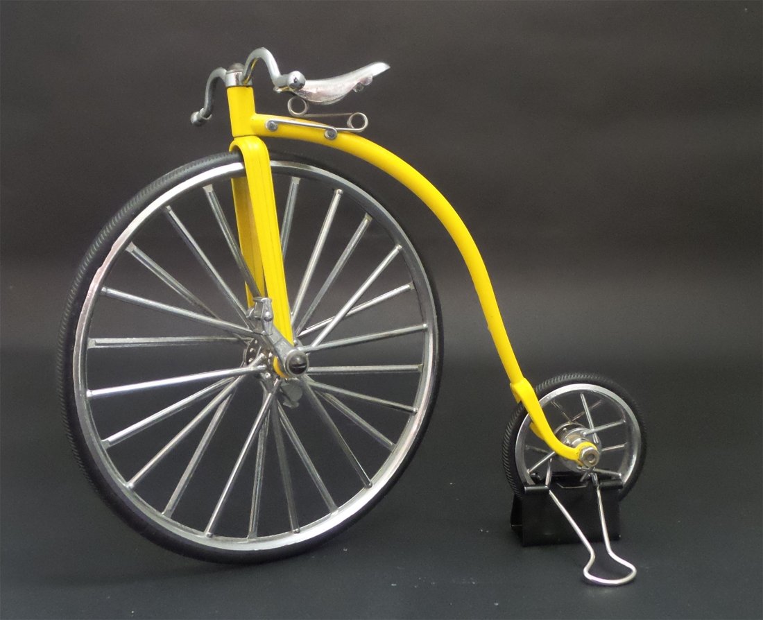 1839 BICYCLE METAL MODEL.