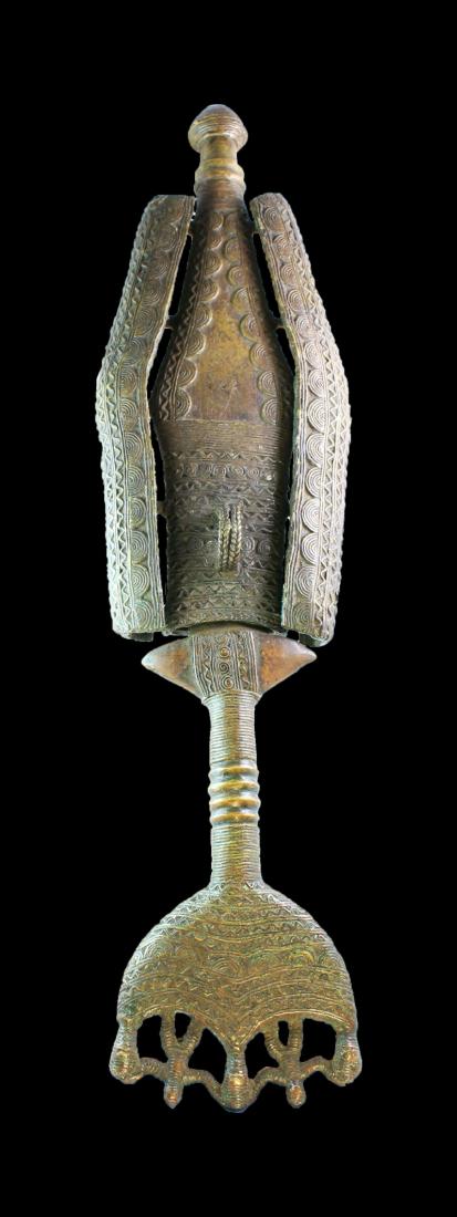 MALI TUAREG TRIBES 1800/1900 ANCIENT SWORD IN BRONZE