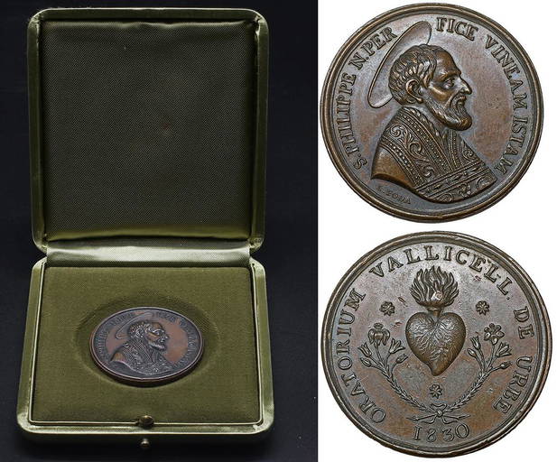 Papal States Pius Viii 1829 1830 Medal 1830