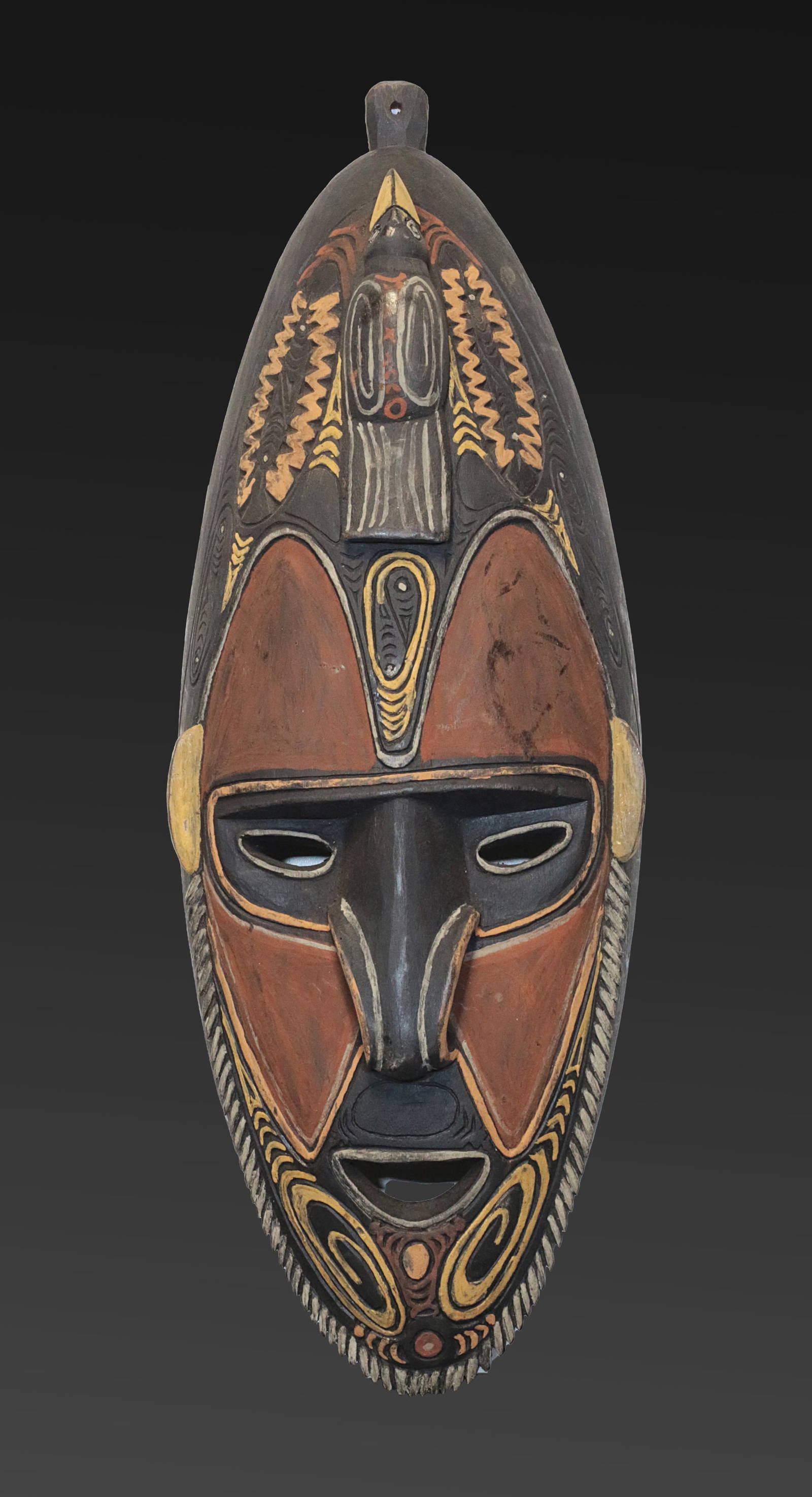 Papua New Guinea Angora Dance Mask 50 Cm Auction