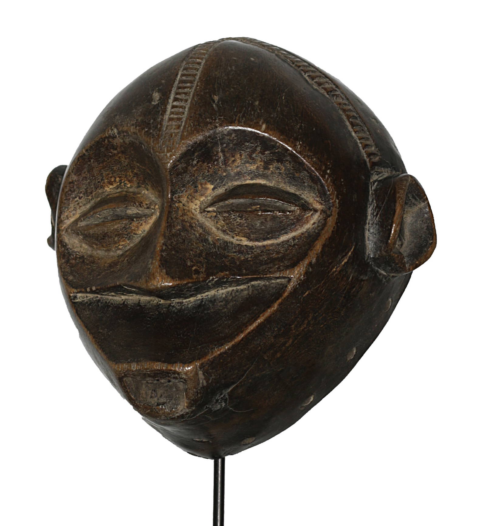 Congo Katanga Region Luba Or Baluba People Ceremonial Wooden Mask Auction