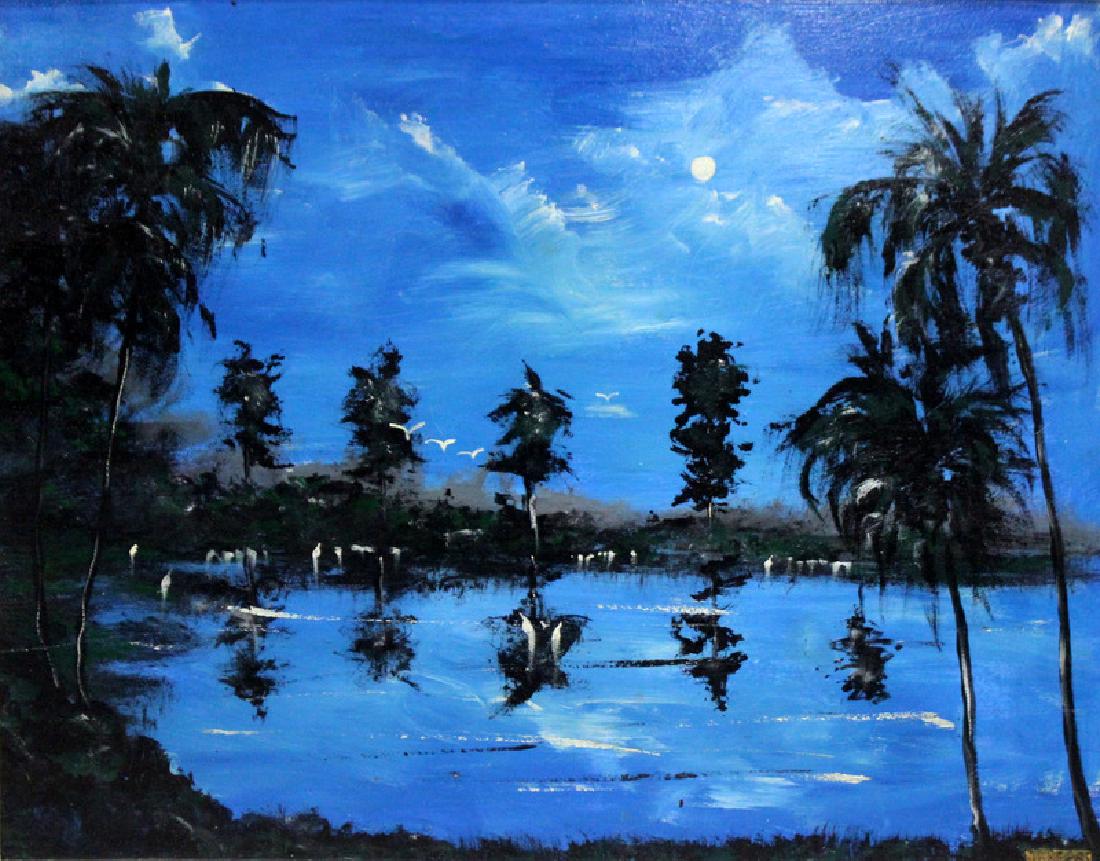 Michael Sears "Highwaymen" Oil on Artist Board - Aug 06, 2017 | Bruce ...