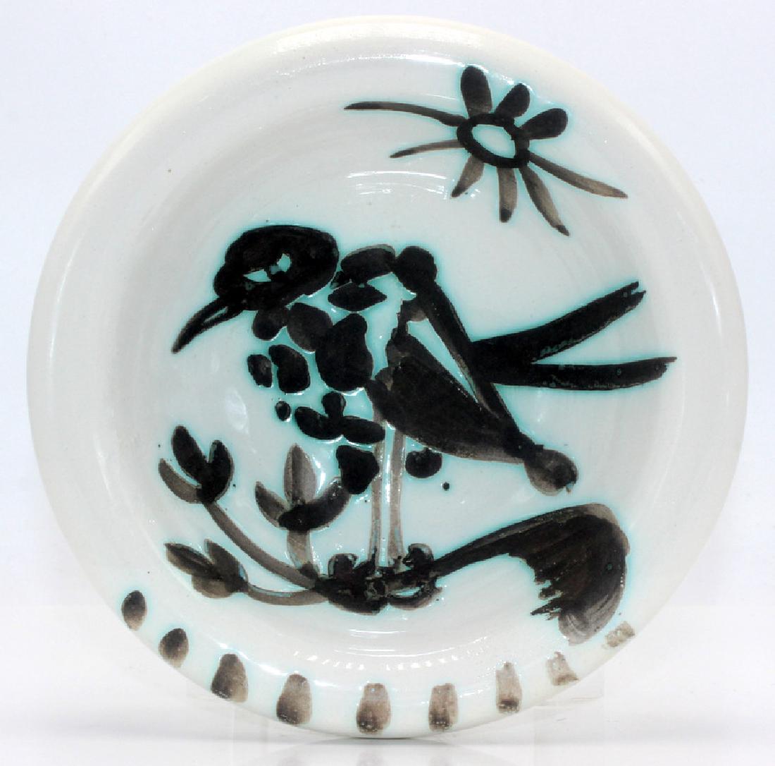 Pablo Picasso 'Bird Under the Sun' Ceramic