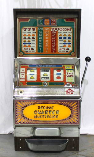 Bally Deluxe 25¢ Slot Machine