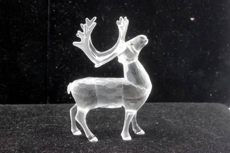 Swarovski Crystal Moose Figurine