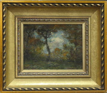 Franklin Benjamin Dehaven Oil Painting On Canvas,