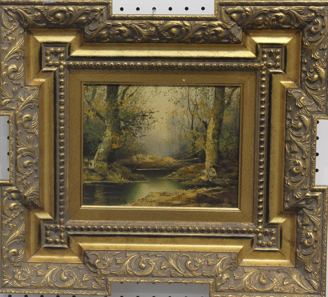 Silvana oil painting on canvas of landscape
