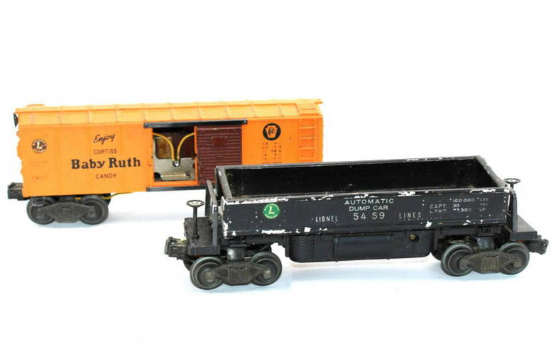 Lionel Baby Ruth Car And Automatic Dump Car