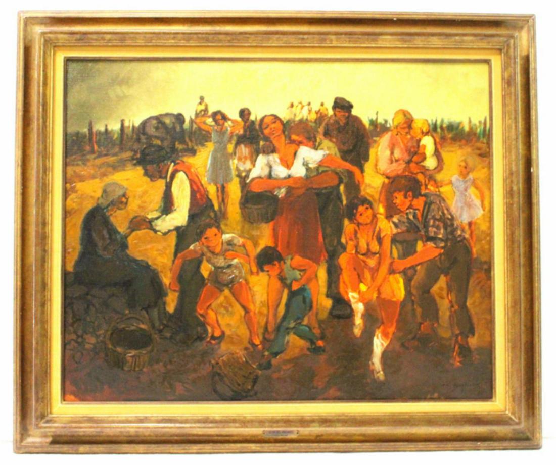 Signed Charles Guillaud French Oil Painting on Canvas - Mar 08, 2020 ...