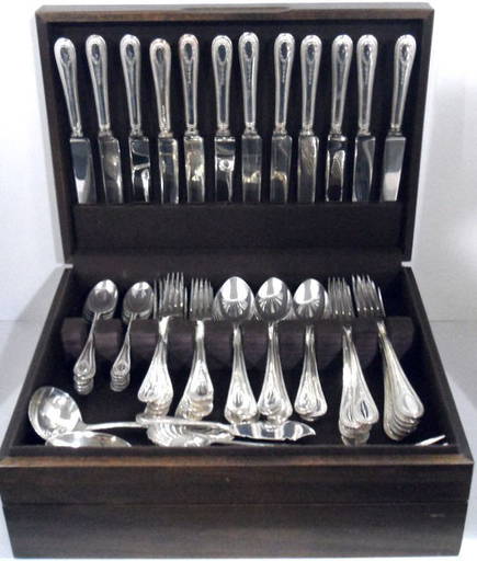 Roberts & Belk Silver Plate Flatware Sets