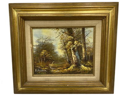 Painting By F. Holzer